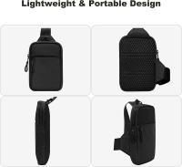 China Waterproof Anti-theft Crossbody Chest Bag 22cm 16cm for Men Women Travel Shoulder Messenger for sale
