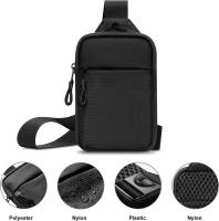 China Waterproof Anti-theft Crossbody Chest Bag 22cm 16cm for Men Women Travel Shoulder Messenger for sale