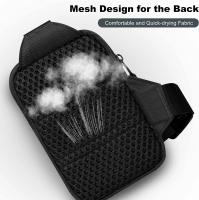 China Waterproof Anti-theft Crossbody Chest Bag 22cm 16cm for Men Women Travel Shoulder Messenger for sale