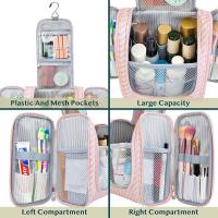 China Water Resistant Hanging Travel Toiletry Bag Organizer 9x4x9 Inches for Women Men for sale