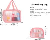 China Water Resistant Travel Toiletry Makeup Bag 11.8x3.93x8.26 Inches with Handy Handle for sale
