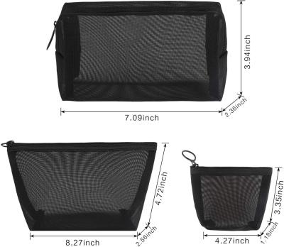 China Lightweight Travel Toiletry Bag Water Resistant 9.84 x 4.72 Inches with Handle for sale