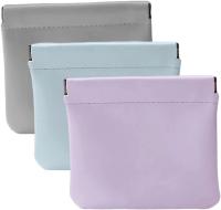 China Waterproof Leather Lightweight Bag Pocket Cosmetic Bag Squeeze Pocket for sale