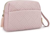 China Water Resistant Travel Toiletry Bag 22x14cm with Handle Polyester Makeup Pouch for sale