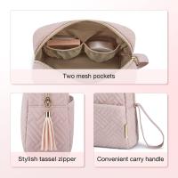 China Water Resistant Travel Toiletry Bag 22x14cm with Handle Polyester Makeup Pouch for sale
