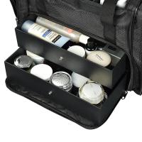 China Black 1200D Oxford Cosmetic Organizer Box 17x9x13 Inch Travel Fishing Outdoor Bag for sale