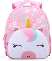 China 3D Cartoon Neoprene Animal Schoolbag Waterproof Lunch Box Carry Bag for Kids 8.3x3.9x10.2 Inches for sale