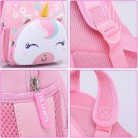 China 3D Cartoon Neoprene Animal Schoolbag Waterproof Lunch Box Carry Bag for Kids 8.3x3.9x10.2 Inches for sale