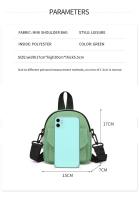 China Messenger Casual Small Canvas Bag Korean Style Cute Girl Crossbody Bag 20x15x8cm for sale