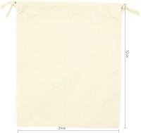 China Lightweight durable Small Cotton Canvas Muslin Drawstring Bag Bags for sale