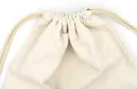 China Lightweight durable Small Cotton Canvas Muslin Drawstring Bag Bags for sale