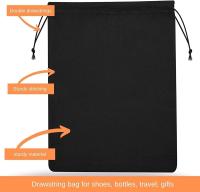 China Lager capacity Durable lLightweight Cotton Blend Drawstring Bags for sale