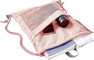 China Lightweight Waterproof Drawstring Backpack Gym Cinch Bag – String Backpack for Women Girls for sale