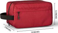 China Water Resistant Hanging Toiletry Bag for Men Travel Dopp Kit 0.1kg Custom Logo for sale