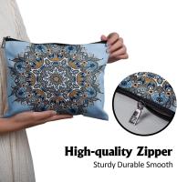 China Lightweight Large Capacity Makeup Cosmetic Bag 10x8in Travel Toiletry Organizer for Women for sale