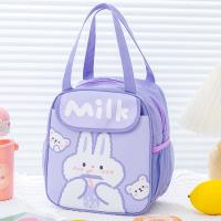 China Kids Oxford Fabric Insulated Cooler Bag 23x21x14 cm Waterproof Thermal Lunch Tote for sale