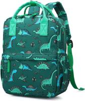 China Customizable Polyester Kids Backpack 0.1kg Waterproof Dinosaur Unicorn School Bag with Chest Strap for sale