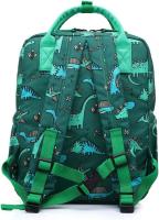China Customizable Polyester Kids Backpack 0.1kg Waterproof Dinosaur Unicorn School Bag with Chest Strap for sale