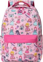 China Kids Backpack for School Sports Travel Ages 4 Plus Lightweight 0.1kg Waterproof Polyester Pink for sale