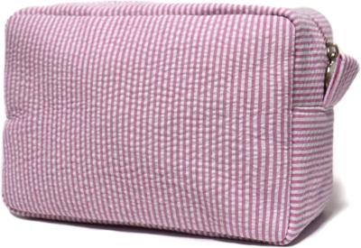 China Large Cosmetic Bag Travel Pouch 10.6x9.8x4.6 Inches Lightweight Durable Handle Makeup Organizer for sale