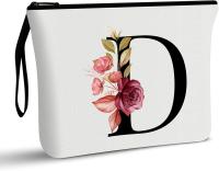 China Custom PU Cosmetic Bag 24x15x6 cm Lightweight Waterproof Makeup Pouch for Women for sale