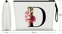 China Custom PU Cosmetic Bag 24x15x6 cm Lightweight Waterproof Makeup Pouch for Women for sale