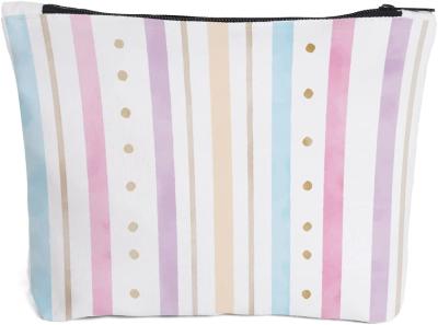 China Waterproof Pink Toiletry Bag 9.4x6.9x1.9 Inches Durable Cosmetic Pouch for Women Girls for sale