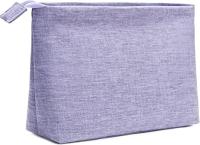 China Waterproof Travel Toiletry Bag 9x4x11 Inch PU Makeup Organizer with 6 Pockets for sale