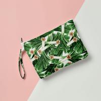 China Polyester Travel Cosmetic Toiletry Bag Waterproof with Zipper for sale