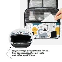 China Shockproof Hanging Travel Toiletry Bag Organizer 9.06x3.94x18.5 Inches for Men Women for sale