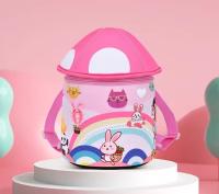 China 3D Neoprene Children Backpack Lightweight SBR Kindergarten School Bag 24x18x18cm for sale
