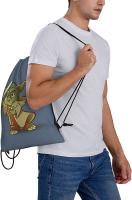China Lightweight waterproof durable soft drawstring backpack bags for men women for sale