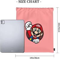 China Custom Pink Drawstring Backpack 43x36cm Lightweight Polyester Gym Yoga Bag for Men Women for sale