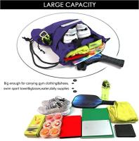 China Shockproof Drawstring Backpack Gym Sports Bag 18x15 inch for Swim Women Men for sale