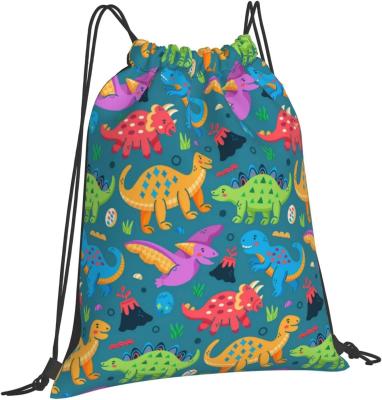 China Custom Waterproof Polyester Drawstring Backpack for Kids Bulk 1000PCS for sale