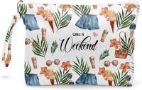 China Waterproof Polyester Travel Cosmetic Bag 11.8x8.7x2 Inch Large Capacity for Women for sale