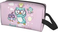 China Waterproof Large Capacity Travel Makeup Bag 10x4.9x6.2 Inch Soft Zipper Cosmetic Pouch for sale