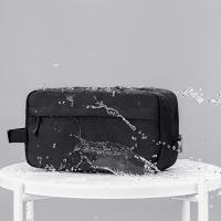 China Water Resistant Hanging Toiletry Bag 10x5x5.5 Inches Large Capacity Dopp Kit for Men Travel Shaving Organizer for sale