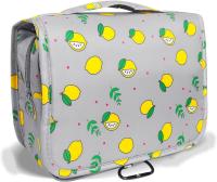 China Waterproof Polyester Toiletry Travel Bag 9.25x8.26x3.5 Inches with Hanging Hook for Women for sale