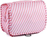 China Hanging Toiletry Bag 9.25x8.26x3.5 Inches Shockproof Travel Makeup Storage for Women for sale