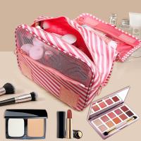 China Hanging Toiletry Bag 9.25x8.26x3.5 Inches Shockproof Travel Makeup Storage for Women for sale