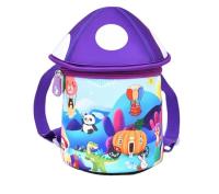 China Mushroom 3D Neoprene Children Backpack SBR Soft Kindergarten Bag 24x18x18 cm for sale