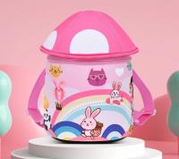 China Mushroom 3D Neoprene Children Backpack SBR Soft Kindergarten Bag 24x18x18 cm for sale