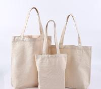 China Custom Cotton Canvas Tote Shopping Bag 31x23.5cm Eco-Friendly Reusable for sale