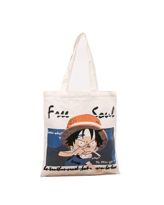 China Eco Friendly Reusable Canvas Tote Bag with Zipper for Grocery Shopping 0.2kg for sale
