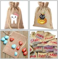 China Custom Cotton Linen Coffee Bean Storage Bag with Screen Printing Eco Friendly Gift Packaging 1000pcs MOQ for sale