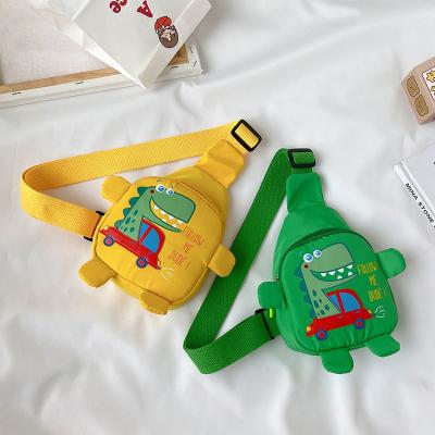 China Cartoon Dinosaur Kids Backpack 14x6x18cm Preschool Travel Shoulder Bag for Girls Boys for sale