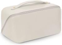 China Multifunctional Makeup Bags Waterproof Portable With Handle And Divider for sale