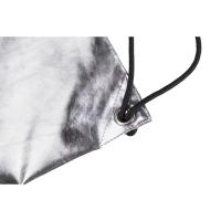 China Custom PU Leather Drawstring Bag Waterproof Storage Pouch for Headset Cable 20x15cm for sale