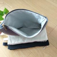 China Cotton Lining 12*8.5 Canvas Pen Case Stationery Storage for sale